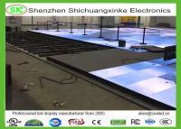 China P8.9 3D Magic Interactive Wedding RGB LED Dance Floor 1000x1000mm with 5000Hz Refresh Rate and 8000cd/m² Brightness for sale
