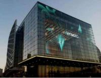 China P0.9 Big Transparent Led Screen Display / Custom Transparent Video Screen High Brightness for sale