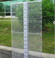 China Full Color Tube Chip Transparent LED Panel SMD2121 Customizable Screen Size for sale