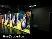 China Indoor Full Color LED Display Screen HD P3 Fixed Installtion Stage LED Video Wall for sale