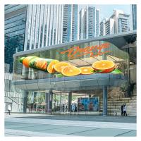 China 1R1G1B Indoor Full Color GOB LED Display Window Transparent for sale