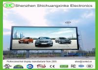 China Outdoor P10 RGB LED Display IP65 Waterproof 8000cd/m² Brightness for Advertising and Events for sale