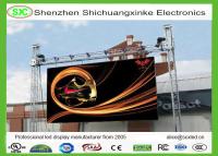 China Light Weight Super Thin Hanging LED Display , Chaming Events Led Screen 500x500 for sale