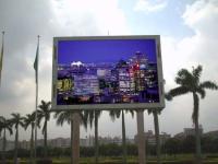 China Outdoor P10 Full Color LED Video Display Panel 6000cd Brightness 320x160mm for sale