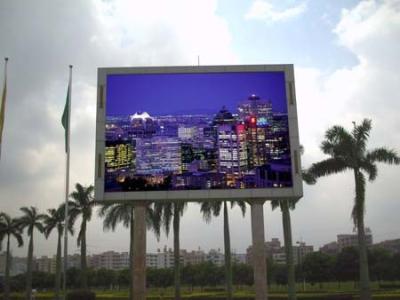 China Outdoor P10 Full Color LED Video Display Panel 6000cd Brightness 320x160mm for sale