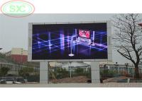 China Outdoor Full Color LED Display P6 960x768mm Cabinet IP65 Waterproof 6500cd Brightness for sale
