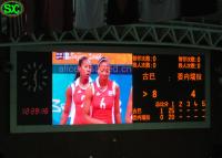 China Flexible P4.81 Full Color Hanging LED Display 250x250mm Rental Thin Exhibition Screen for sale