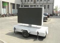 China 1R1G1B P4.81 Outdoor Mobile LED Digital Advertising Sign Trailer with 6000cd/m² Brightness and IP65 Rating for sale