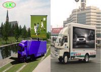 China P10 SMD3535 Mobile Truck LED Display - 10mm Pixel Pitch, 7000cd/sqm Brightness, IP65 Rated for Outdoor Advertising for sale