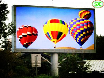 China P6 Outdoor Full Color Waterproof LED Display Screen 6mm Pixel 5000cd Brightness for sale