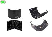 China P4 Indoor SMD Flexible Soft LED Display Module with 4mm Pixel Pitch and 400-1500Hz Refresh Rate for sale