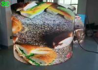China P4 Indoor SMD Flexible Soft LED Display Module with 4mm Pixel Pitch and 400-1500Hz Refresh Rate for sale