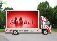 China P6 Full Color Mobile Truck LED Display 27778pixels/m2 7500cd/m2 Outdoor SMD for sale