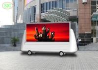 China Outdoor P4.81 Mobile Digital Truck LED Display with Linsn Control System - 7000 Nits Brightness, IP65 Rated for sale