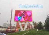 China P10 SMD Outdoor LED Display Screen 960x960mm Full Color 5500cd/m2 IP65 for sale