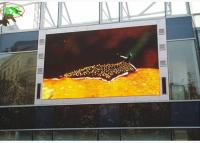 China P6 Outdoor Waterproof LED Display 7000cd Brightness 6mm Pixel Pitch Full Color Advertising Panel for sale
