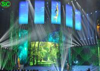 China Magnet Front Maintenance Stage LED Screen SMD P3.91 500x500mm Super Clear Vision for sale