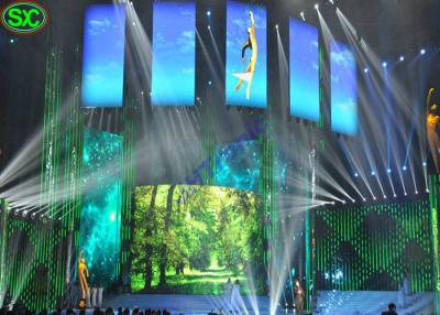 China Magnet Front Maintenance Stage LED Screen SMD P3.91 500x500mm Super Clear Vision for sale