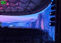 China Indoor P6 Curve Curtain LED Display 27778 pixels per sqm 5 Year Warranty for sale