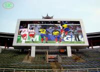 China P10 DIP Full Color Outdoor LED Display 160x160mm Stadium Billboard 6000cd Brightness for sale