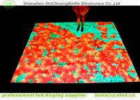 China HD Full Color LED Dance Floor P6.25 Induction Electronic Video Display interactive led dance floor for sale