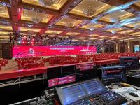 China P3.91 Indoor Rental LED Display 500x500mm Die Cast Aluminum 65K Pixels for sale