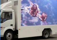 China IP65 Outdoor Full Color 10mm Truck LED Display SMD 3535 960x960mm for sale