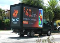 China Full Color SMD 2727 Outdoor P5 Mobile Truck LED Display Billboard 6500nits Easy Carry for sale