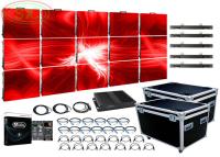 China SMD 3.91mm Pixel Pitch Indoor LED Wall Screen Rental Display 500x500mm Cabinet for sale