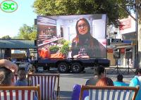 China Outdoor P4 SMD 8000cd Mobile Truck Mount LED Display Digital Billboard Waterproof for sale