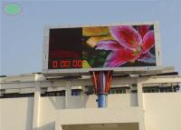 China P10 Outdoor LED Display Screen SMD3535 7500nits 960x960mm Steel Aluminum Advertising Board for sale