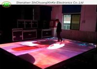 China P8.928 Full Color Interactive LED Floor Tile Screen - 1000x500mm Cabinet, 5000cd/sqm Brightness, IP64 Rated for sale
