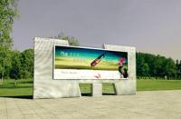 China Customizable Advertising LED Screens 43222/m2 Pixel Density 250*250mm Module Size for sale