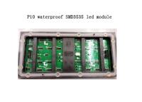 China P10 Waterproof LED Display Module 320x160mm 1R1G1B SMD with 7000cd/m² Brightness for Outdoor Advertising for sale