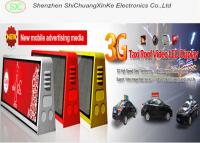 China Outdoor P5 SMD Full Color LED Display with 5mm Pixel Pitch and 7000cd/m² Brightness for Taxi Roof Advertising for sale