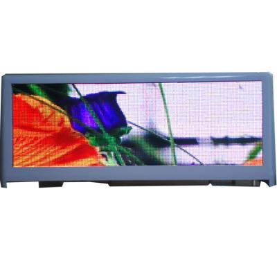 China SCX P2.5 4G WiFi RGB LED Taxi Top Display 960x320mm 5500 Nits Energy Saving for sale