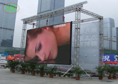China P5 Outdoor LED Display 5mm Pixel Pitch 6500 cd/m² Brightness for Commercial Advertising for sale