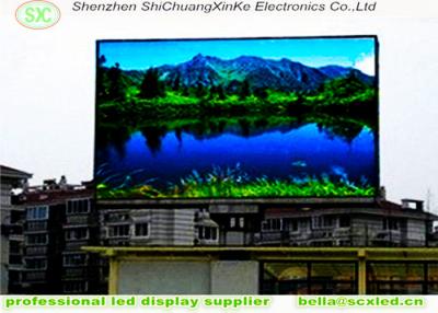 China Customizable Advertising LED Screens 43222/m2 Pixel Density 250*250mm Module Size for sale