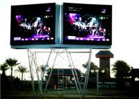 China Outdoor P10 Full Color LED Billboard Display Panel 320x160mm 8000cd Brightness for sale
