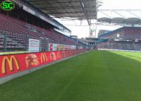 China P8 Outdoor Stadium Perimeter LED Display 8000cd Brightness 15625 Pixels per sqm for sale