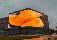 China P6 Outdoor LED Display Screen 960x960mm Iron Cabinet IP65 Waterproof 6000nits for sale