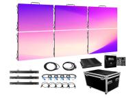 China P2.976 P3.91 P4.81 Die Casting Aluminum Cabinet Rental LED Display 1500 cd/m2 for sale