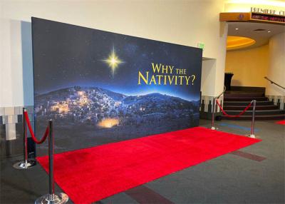 China Indoor Outdoor P5 Full Color LED Video Wall 5mm Pixel Pitch 1500cd/m2 Brightness for sale