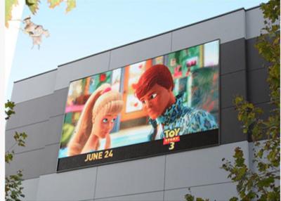China P10mm Outdoor Full Color LED Billboard 1R1G1B 960x960mm Cabinet 5500nits for sale