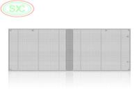 China 1R1G1B Adhesive LED Transparent Film Screen on Glass 1000x500mm 7500cd/m2 for sale