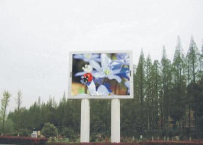 China P10 Outdoor Full Color SMD LED Display 10mm Pixel 5000cd/m2 Brightness Waterproof Billboard for sale