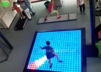China P8.9 3D Magic Interactive Wedding RGB LED Dance Floor 1000x1000mm with 5000Hz Refresh Rate and 8000cd/m² Brightness for sale
