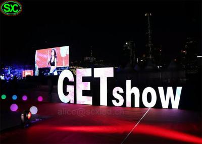 China Super Thin P3mm Rental Flexible Stage LED Screen 192x192mm 111111pixels/m² for sale