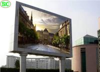 China Outdoor Full Color LED Display P16 P25 High Resolution 1R1G1B 3906 Pixels per m² for sale