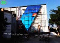 China Waterproof P5 Outdoor Full Color Triangle LED Display 640x640mm Shopping Mall for sale